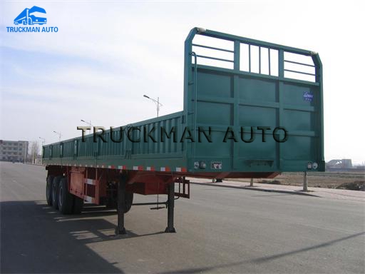 Side Wall Semi Tractor Trailer , Custom Semi Trailers Overall ...