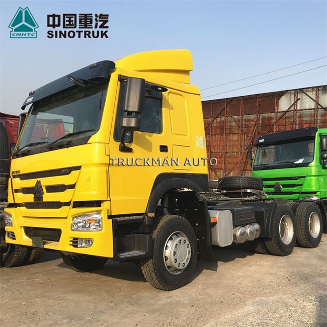 Howo Sinotruk 6x4 Tractor Truck , Prime Mover Trailer 80 Tons Loading