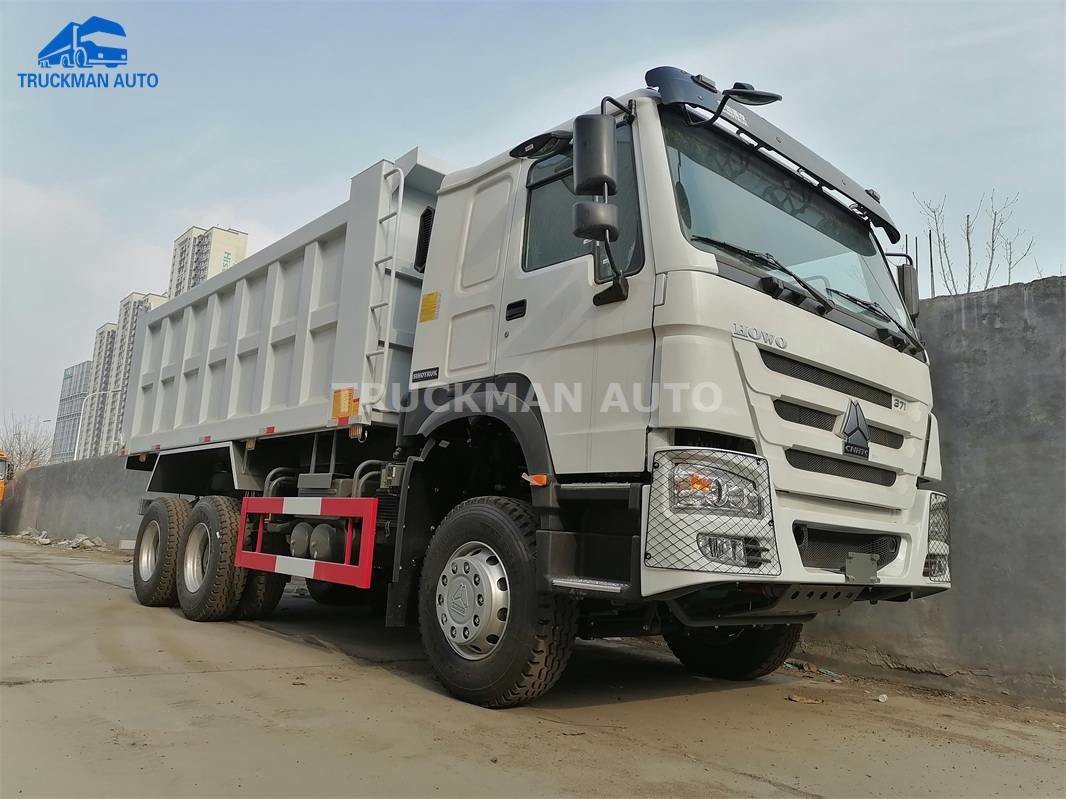 10 Wheel 371HP SINOTRUK HOWO Tipper Truck To Cameroon